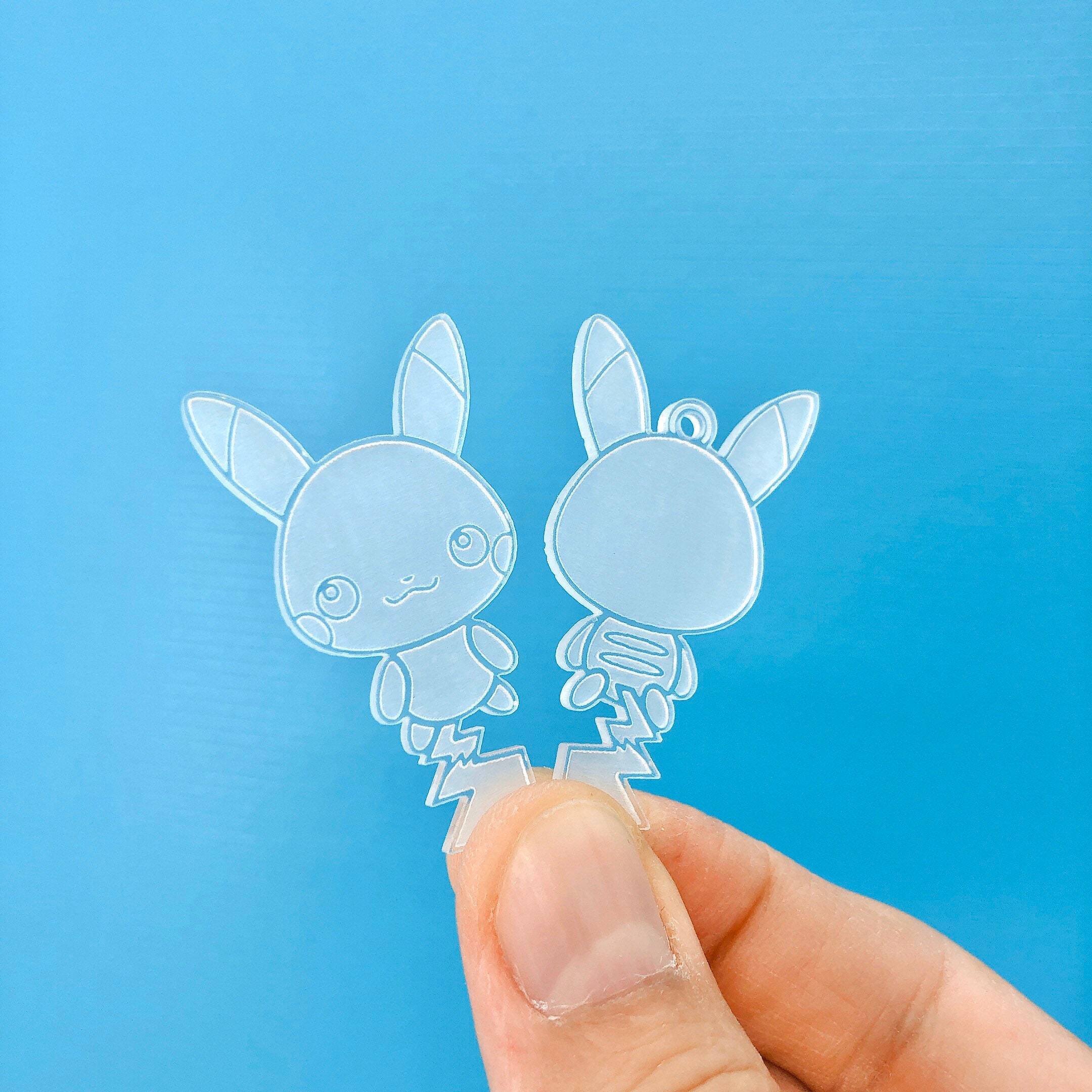 FNB 01 Pika Mold / Front & Back Mold / Pokemon Mold / Silicone | Etsy