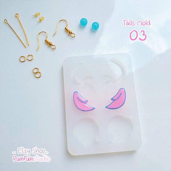 Eev Evo Tails Mold 03 / Pokemon Mold / Silicone Mold - Etsy