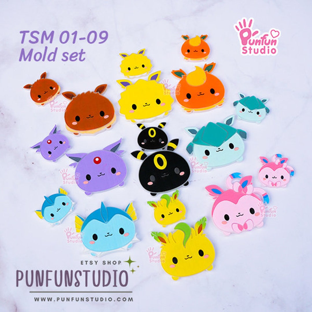 TSM 01-09 Mold Set / Free a GM 02 Mold, 9 Shaker Bits + a Hologram Tag ...