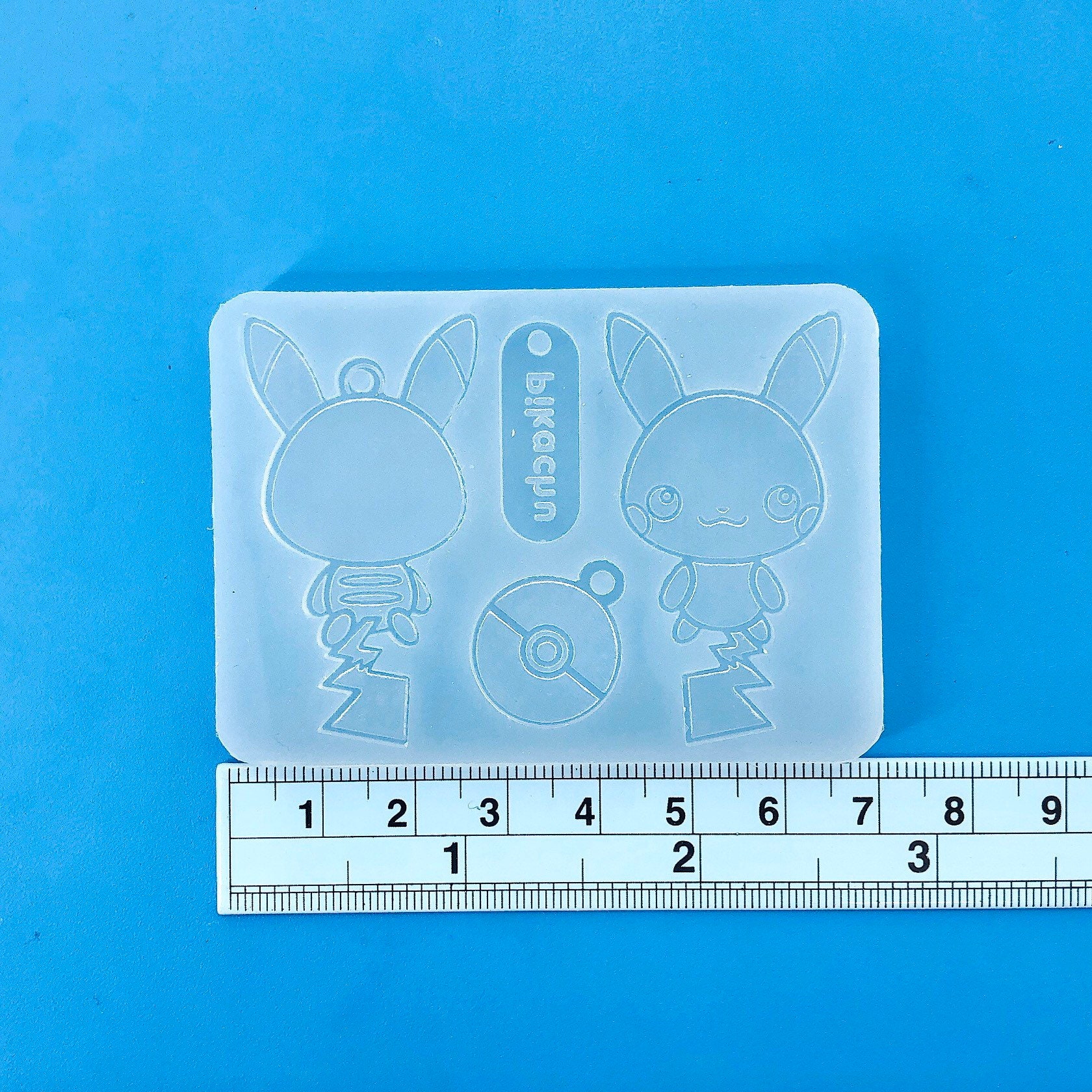 FNB 01 Pika Mold / Front & Back Mold / Pokemon Mold / Silicone | Etsy