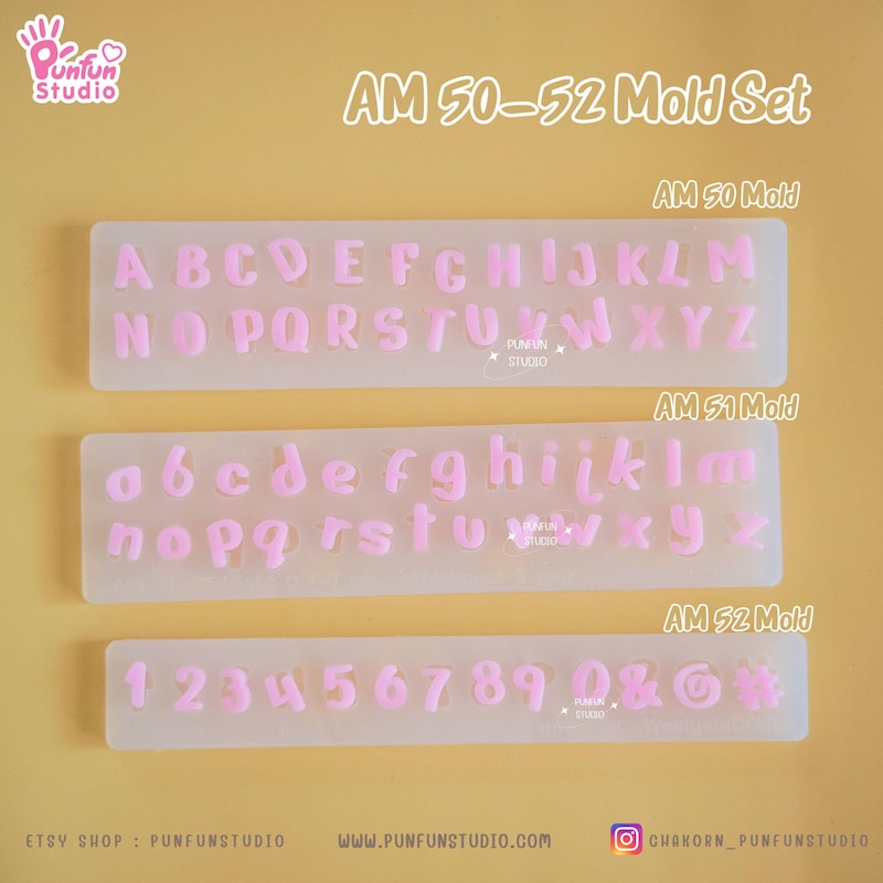 Silicone Number Moulds - Etsy