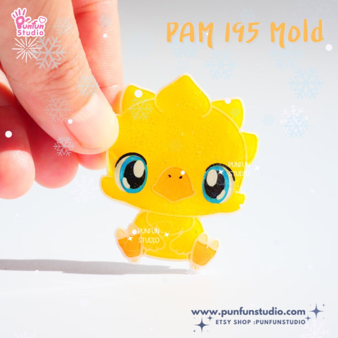 PAM 195 Choco Final Monster Mold / Painting Anime Mold / - Etsy Singapore
