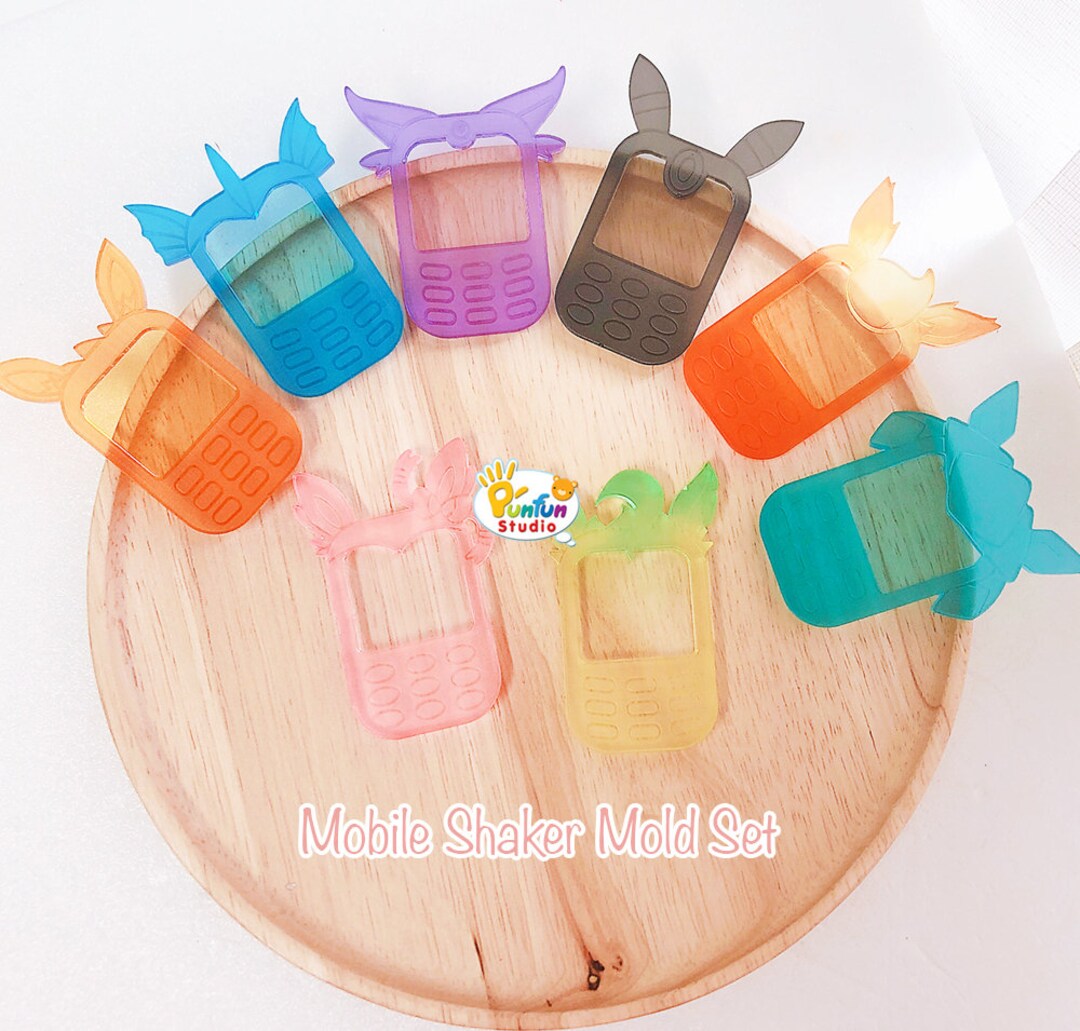 Eev Evo X Mobile Shaker Mold Set / 9 Molds + Sim Card Mold + 2 CSM ...
