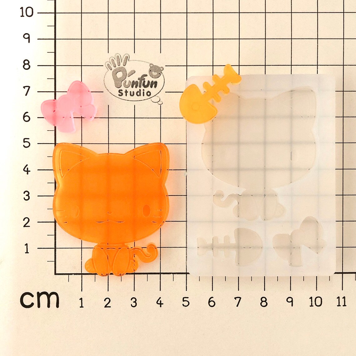 Cat Mold / Animal Mold / Silicone Mold | Etsy