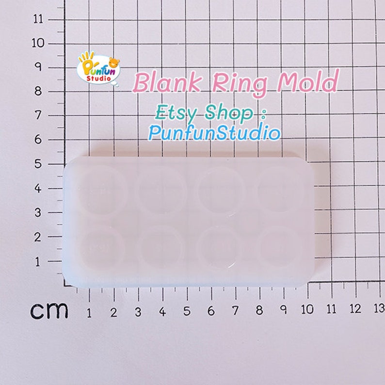 Blank Ring Mold 01, 02 / Inside Diameter 15-18.5 Mm, 19-22.5 Mm / Ring ...