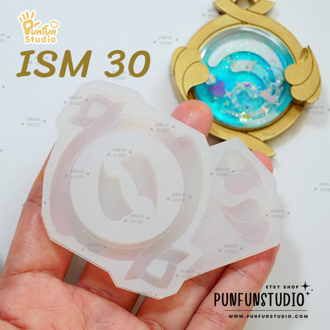 ISM 30 Fontaine Vision Mold / Genshin Vision Frame / Silicone Mold - Etsy