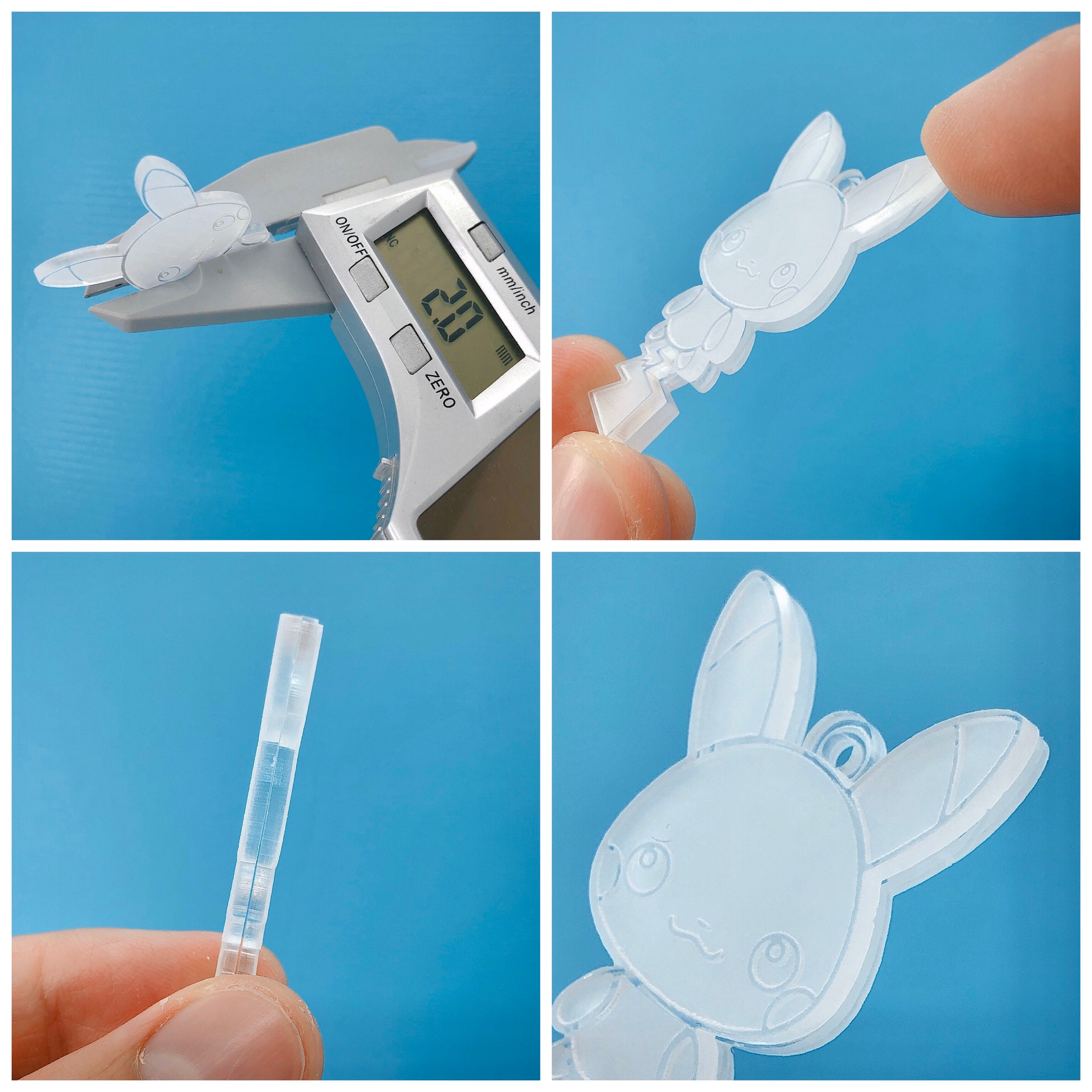 FNB 01 Pika Mold / Front & Back Mold / Pokemon Mold / Silicone | Etsy