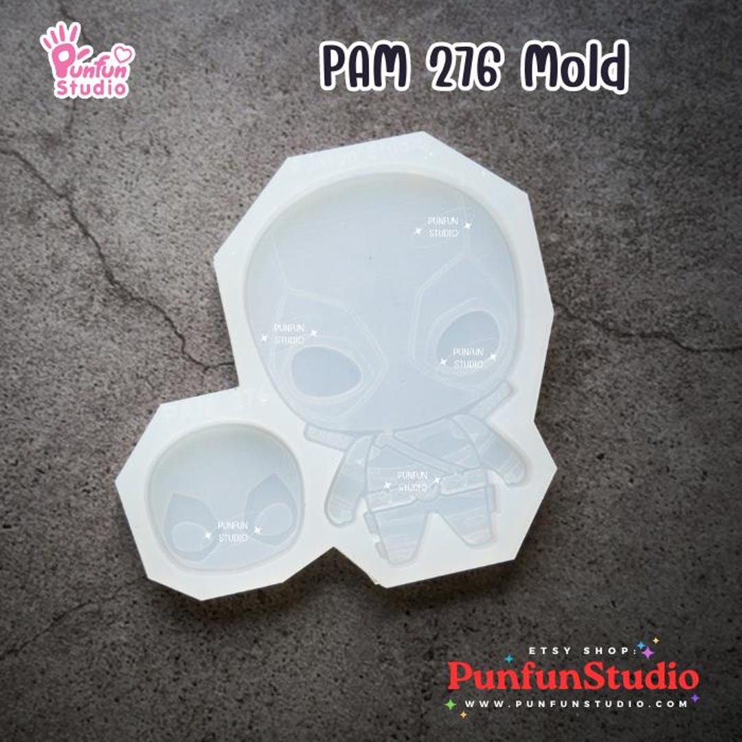 PAM 276 Dead Mold / Super Hero / Painting Anime Mold / Silicone Mold - Etsy