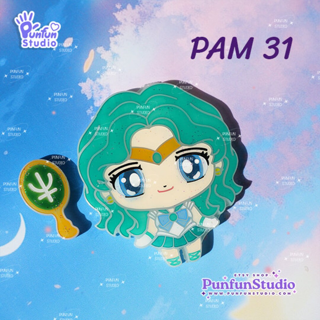 PAM 31 S Neptune Mold / Sailor / Painting Anime Mold / - Etsy