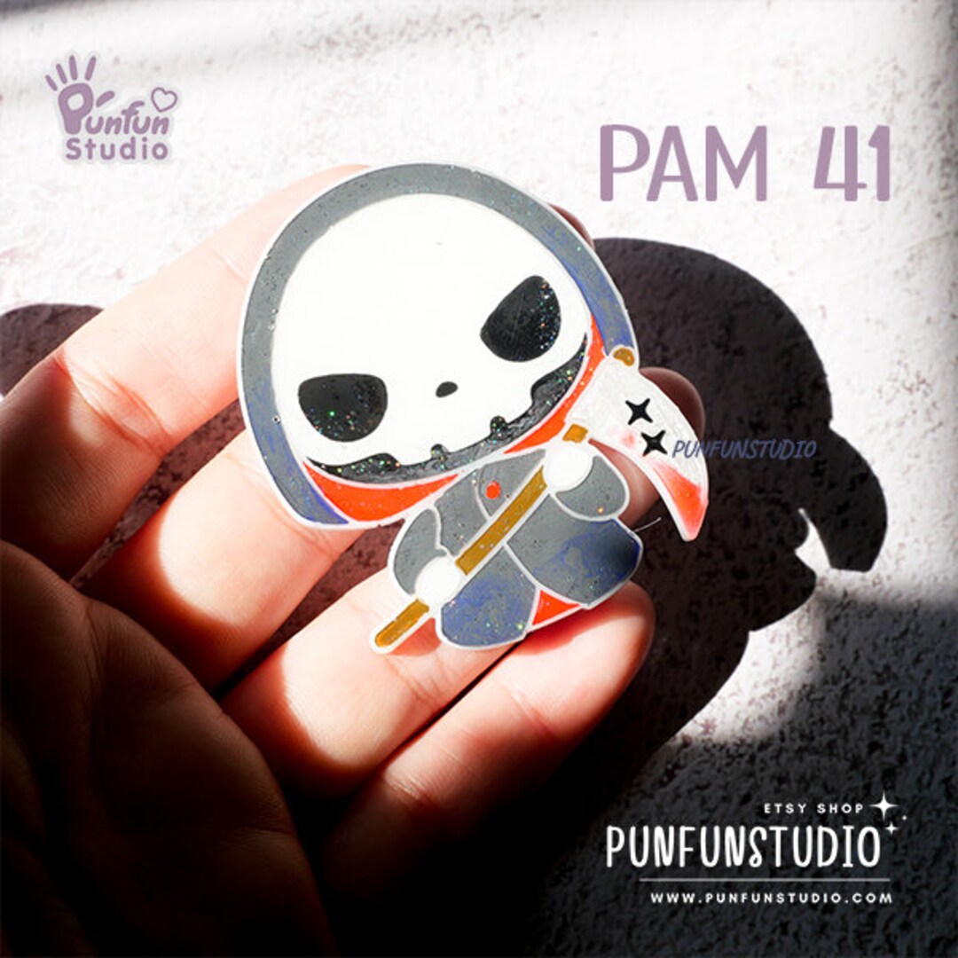 PAM 41 Death Scythe Mold / Painting Anime Mold / Silicone Mold - Etsy