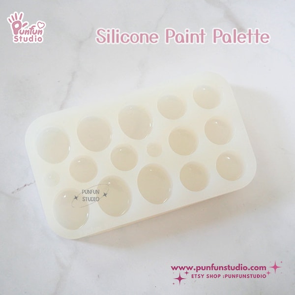 Silicone Paint Palette - Etsy