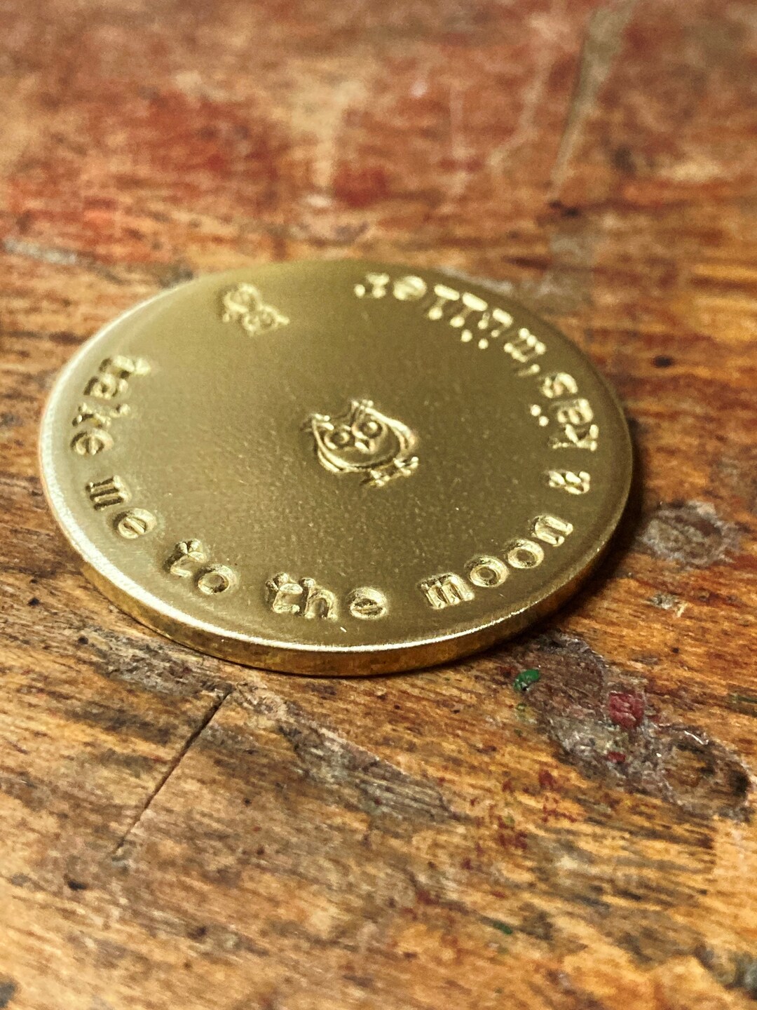 Customized Coin as a Good Luck Charm Exam Companion Encourager ...
