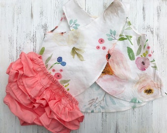 Cross Back Top - Etsy