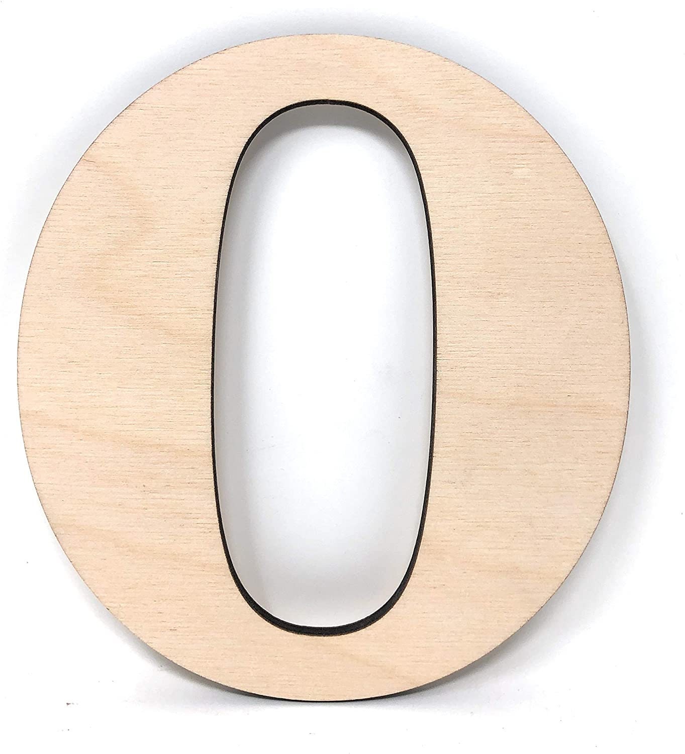 Gocutouts Wooden 12'' Letter O Cutouts Unfinished Wooden Letters - Etsy