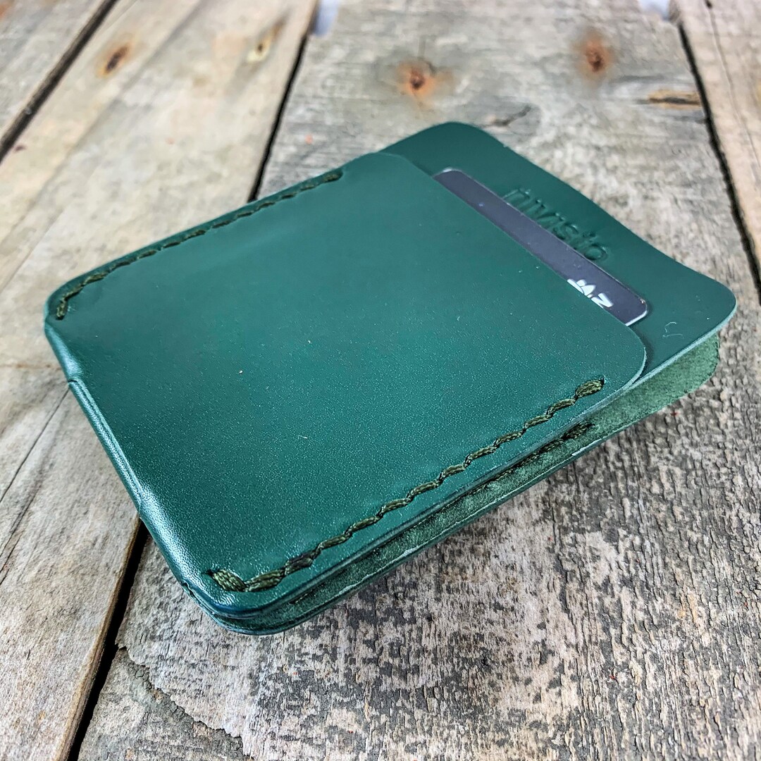 Kangaroo Leather Wallet, Minimalist Leather Wallet, Skinny Leather ...