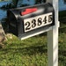 Mailbox With Custom 5 Tile Address. Post Not Included. Weatherproof Pvc ...