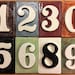 Narrow Tile Numbers for Home, Apartment, Condo, Hotel 2 5/8" X 4 1/2 ...