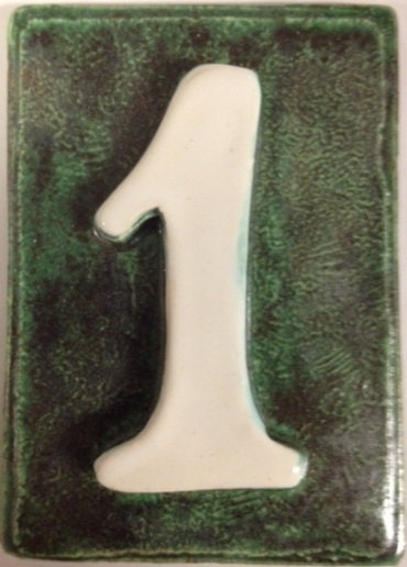 House Address Wall or Post Handmade Tiles. With or Without - Etsy