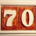 Address Plaque, 2 Number Weatherproof, Fadeproof Includes Tiles of Your ...