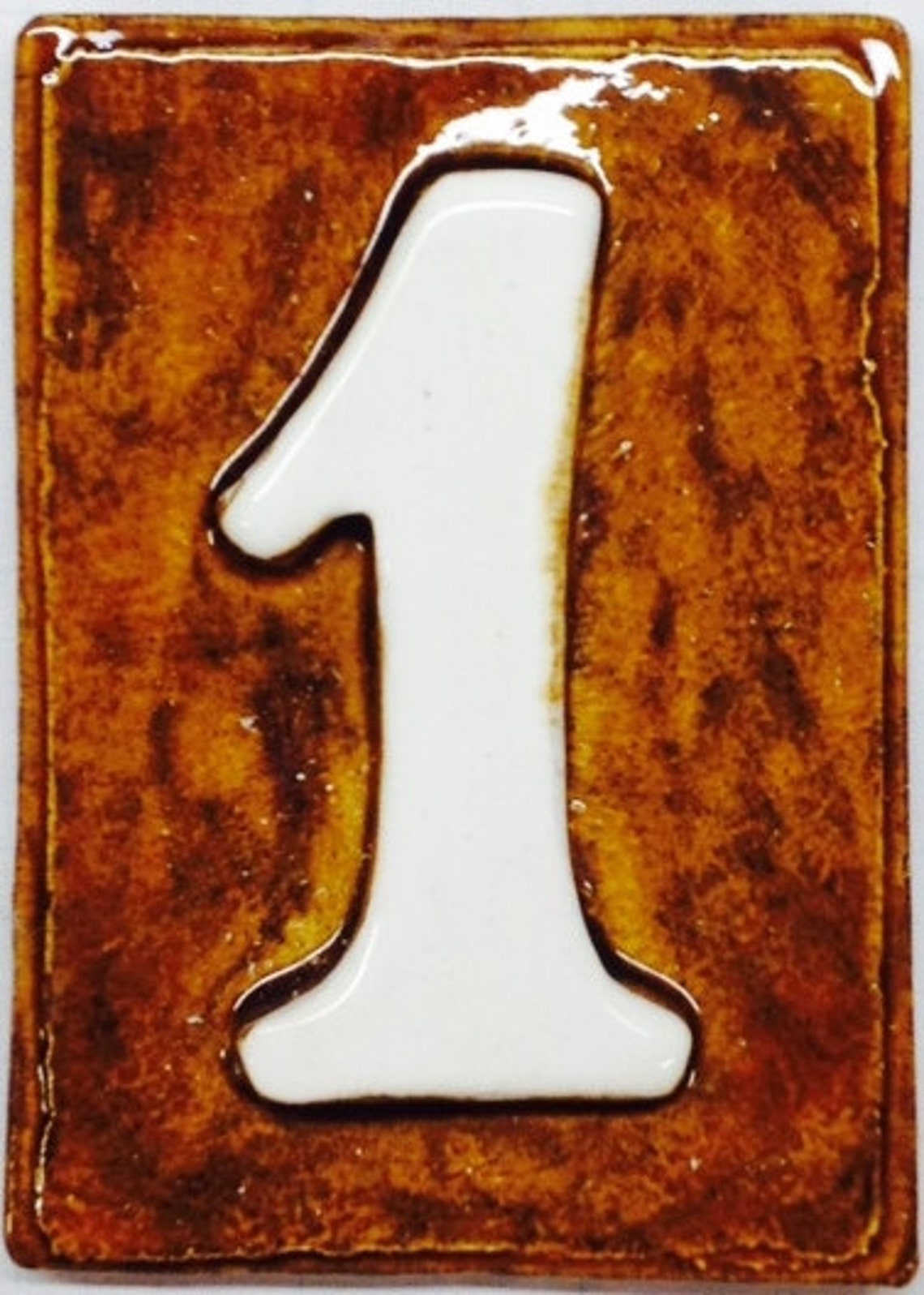 Tile Address Numbers. Handmade and Hand-glazed. Weatherproof, Fadeproof ...