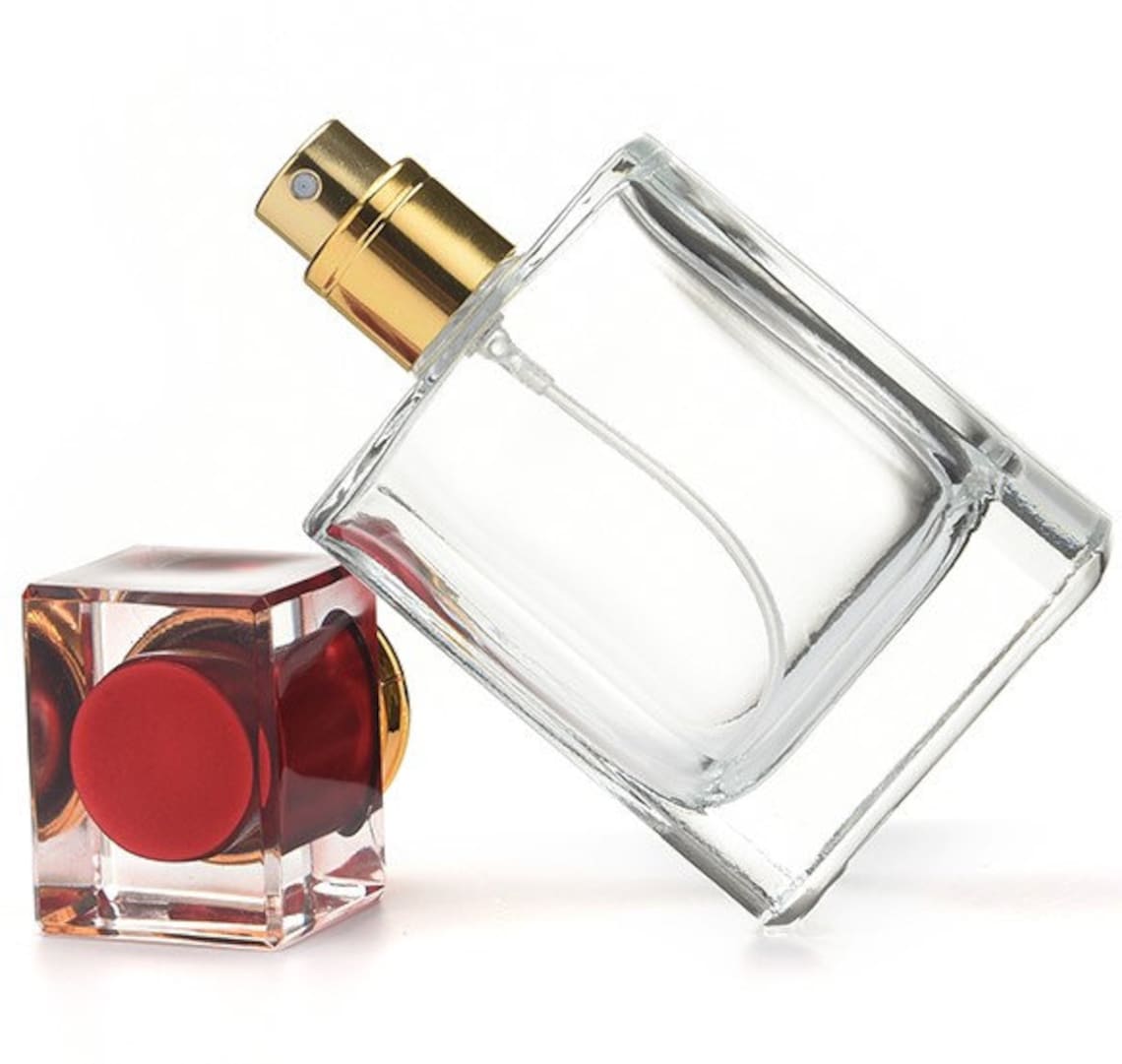 Glass Refillable Perfume Bottle 1.7 Oz / 50ml Portable - Etsy