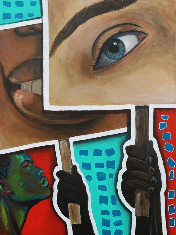 Protest Art Painting