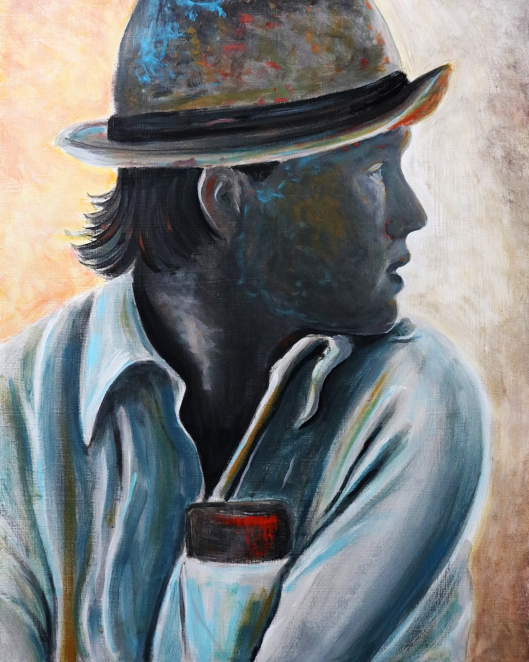 Shannon Hoon Painting, Fine Art Print, 8x10, Abstract Painting, Modern ...