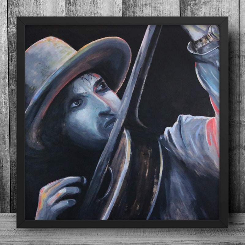 Bob Dylan Portrait - Etsy