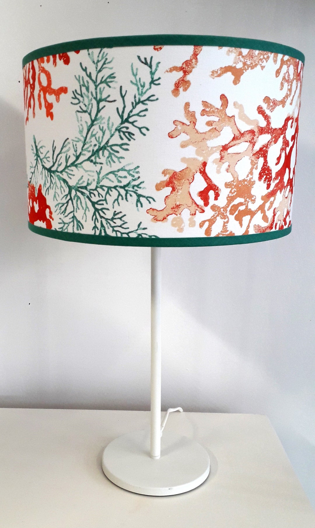 ABAT DAY TISSUS Coral Pattern - Etsy