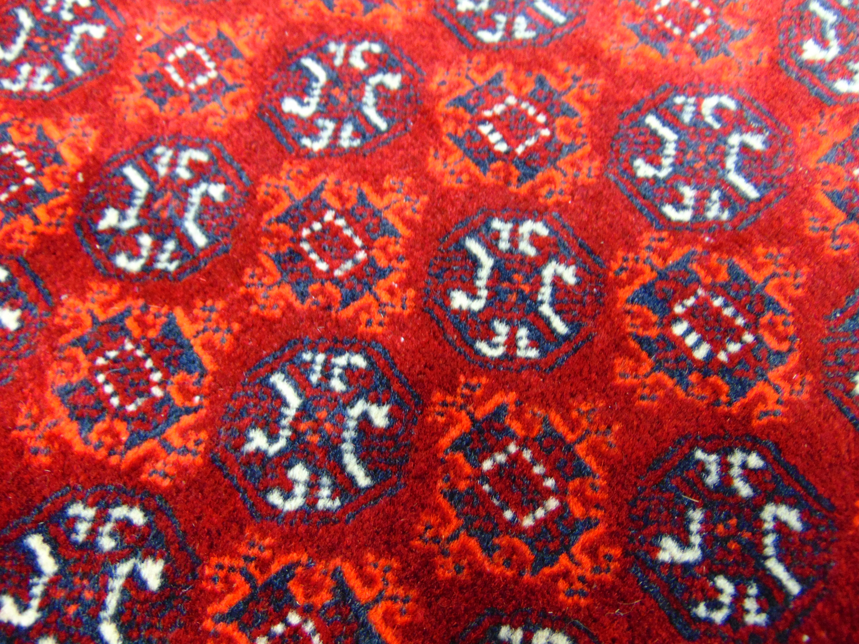 Vintage Handmade Persian Gorgeous Deep Red Area Rug 7X10 - Etsy