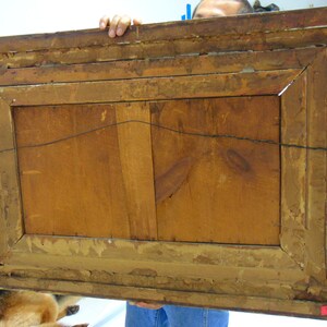 Antique Watercolor Landscape and Antique Ornate Gold Art Frame From ...