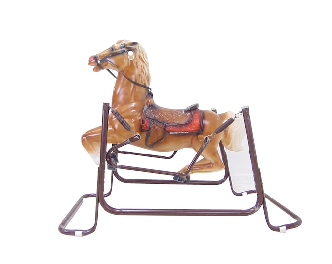 Vintage Wonder Horse Rocking Horse - Etsy