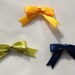 50/100 Navy Blue Mini Satin Ribbon Bows Applique Embellishments Wedding ...