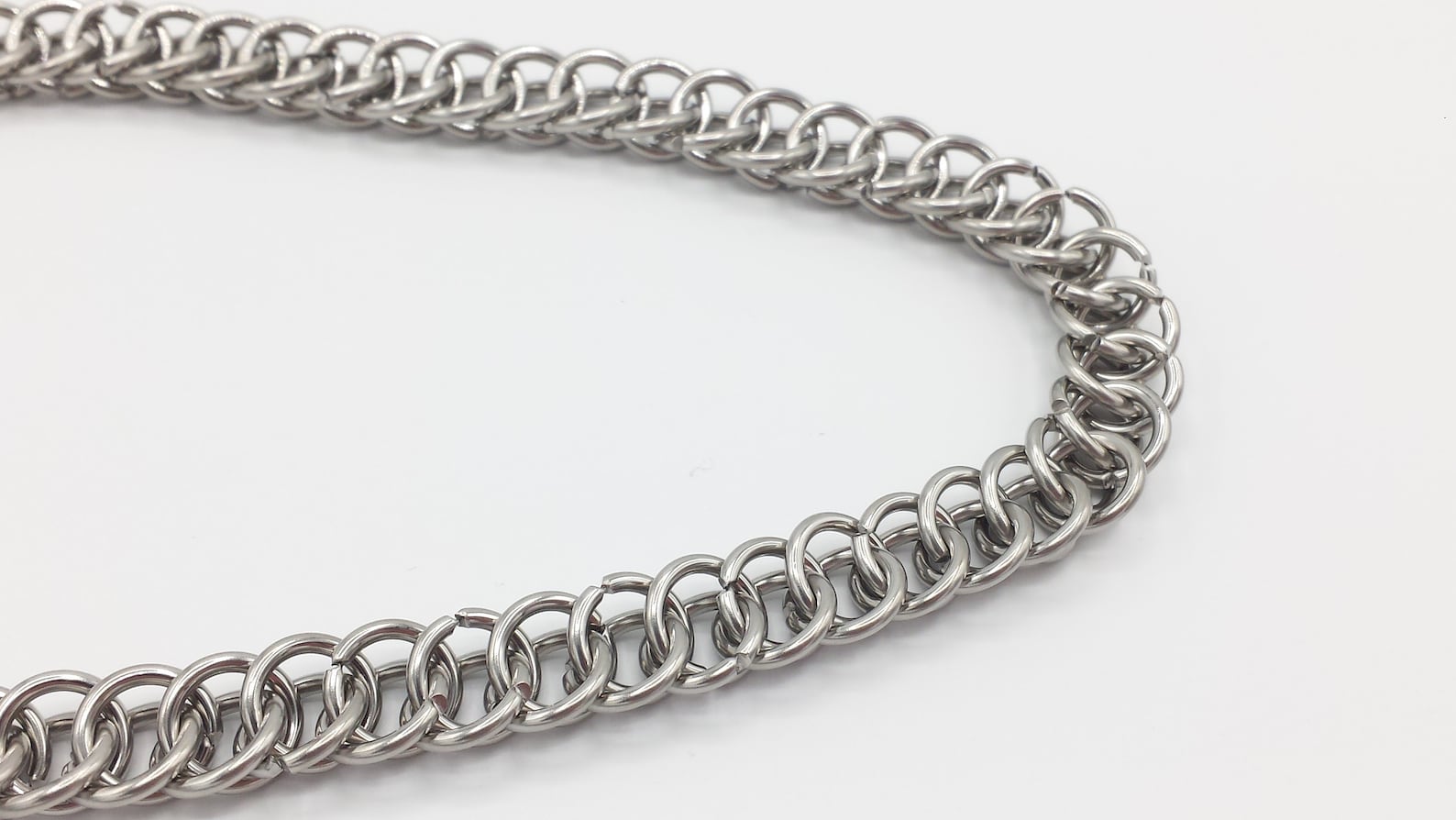 Stainless Steel Half Persian Chainmail Wallet Chain - Etsy