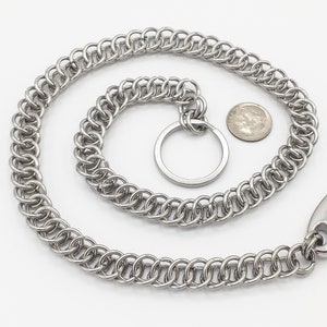 Stainless Steel Half Persian Chainmail Wallet Chain - Etsy