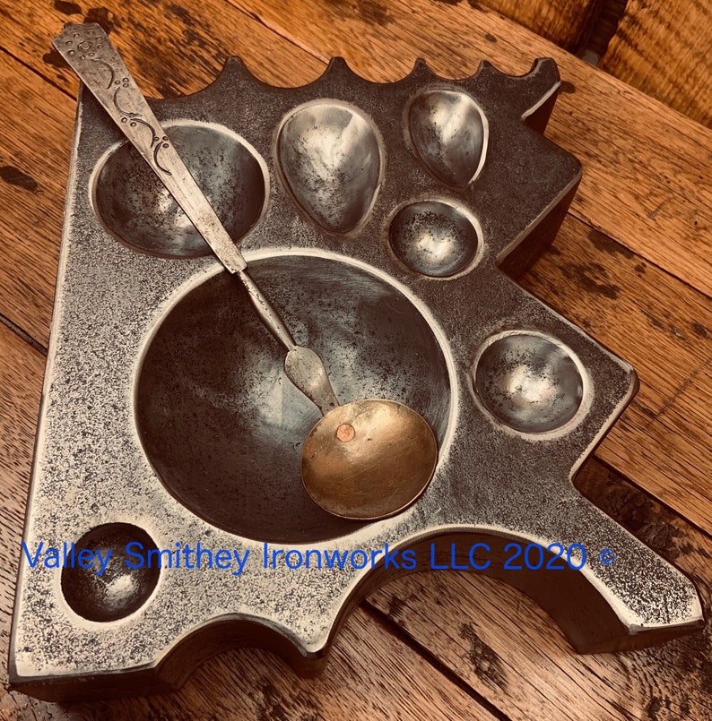 Swage Block-hand Finished-blacksmith Anvil-ladle Spoon | Etsy