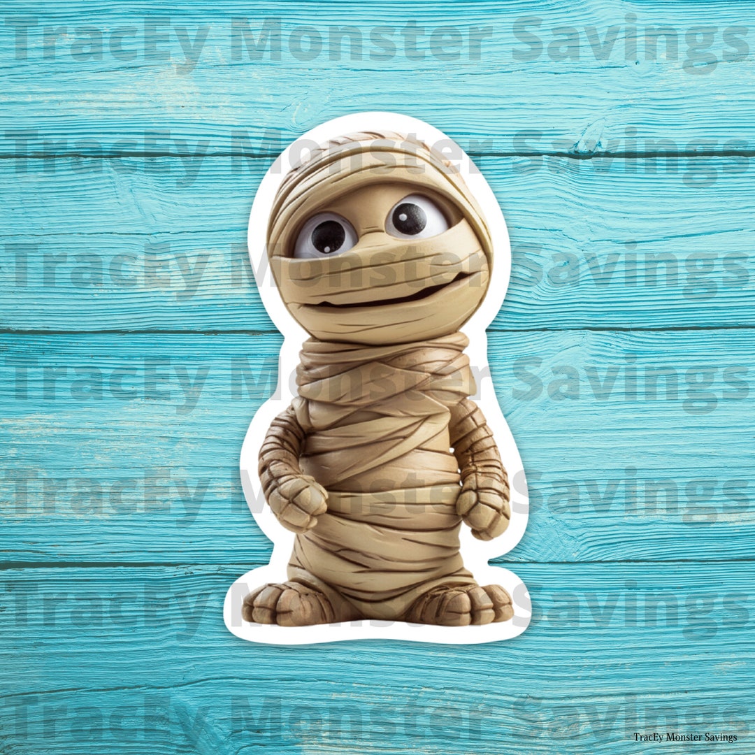 Mummy Vinyl 3" Die Cut Matte Sticker | Brand NEW | Peel & Stick Backing ...
