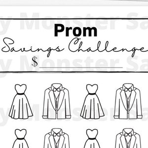 Prom Savings Challenge & Tracker | High School Formal Dance | Teen ...