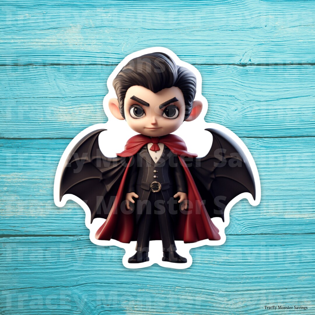 Vampire Vinyl 3" Die Cut Matte Magnet | Brand NEW | Free Shipping ...