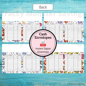 Cash Envelopes With Trackers on Back - Halloween | Assembly Required ...