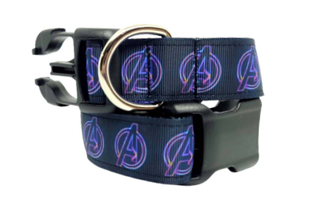 EXCLUSIVE - Marvel Avengers Dog Collar, Avengers Dog Collar, Super Hero ...