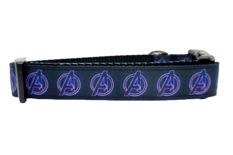 EXCLUSIVE Marvel Avengers Dog Collar Avengers Dog Collar - Etsy