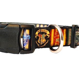 Wizarding Dog Collar Wizard House Dog Collar Magic Dog | Etsy