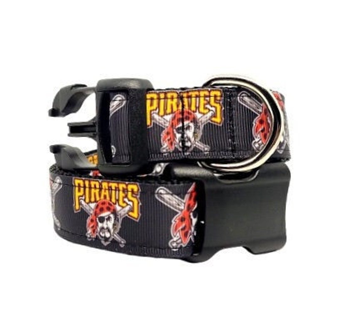Pittsburgh Pirates Dog Collar, MLB Dog Collar, Baseball Dog Collar, Dog ...
