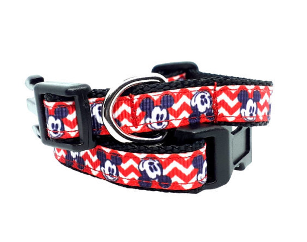 Mickey Mouse Dog Collar, Retro Mickey Dog Collar, Disney Dog Collar ...