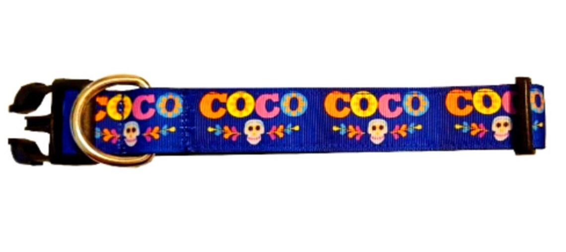 Disney Coco Dog Collar Disney Dog Collar Coco Dog Collar | Etsy