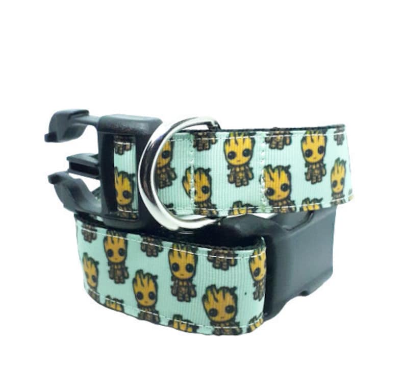 Groot Dog Collar Guardians of the Galaxy Dog Collar Avengers - Etsy