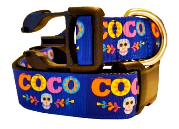 Disney Coco Dog Collar Disney Dog Collar Coco Dog Collar | Etsy