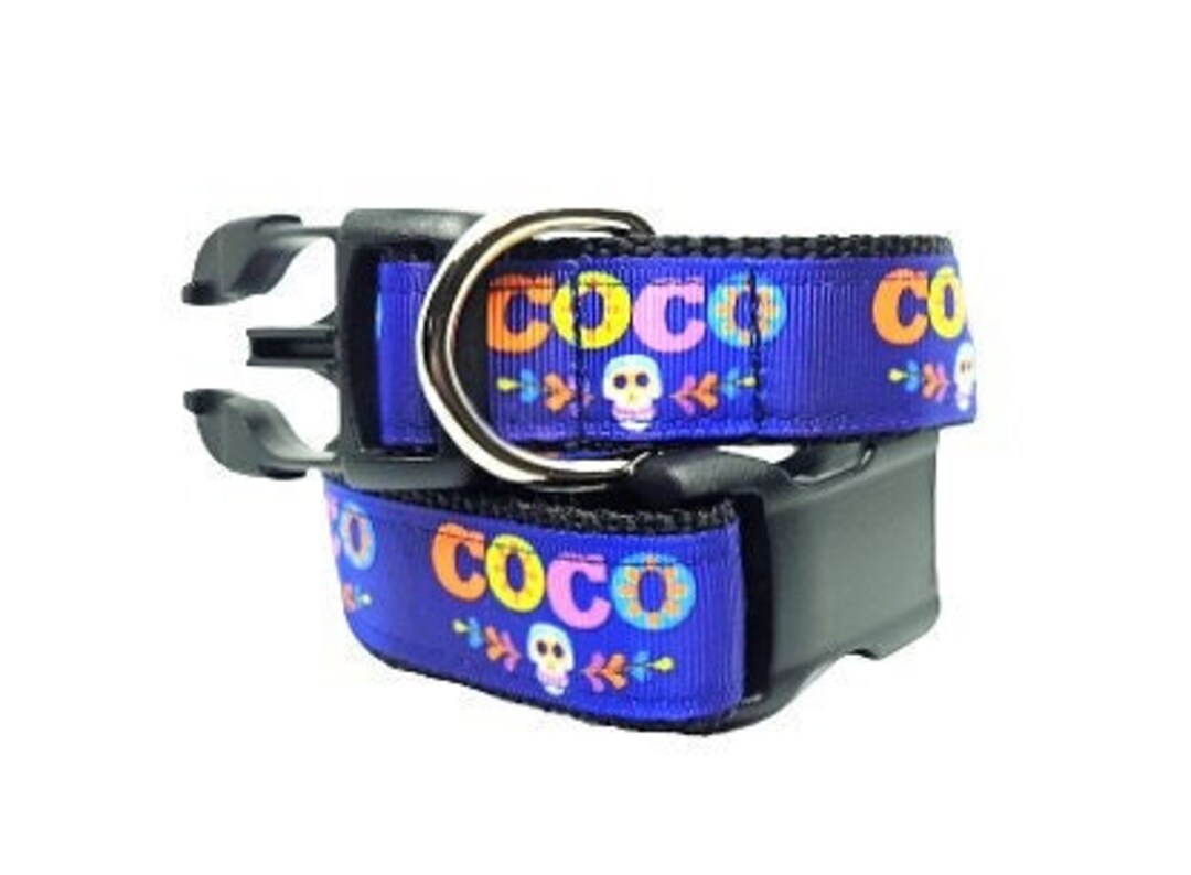 Disney Coco Dog Collar, Disney Dog Collar, Coco Dog Collar, Day of the ...