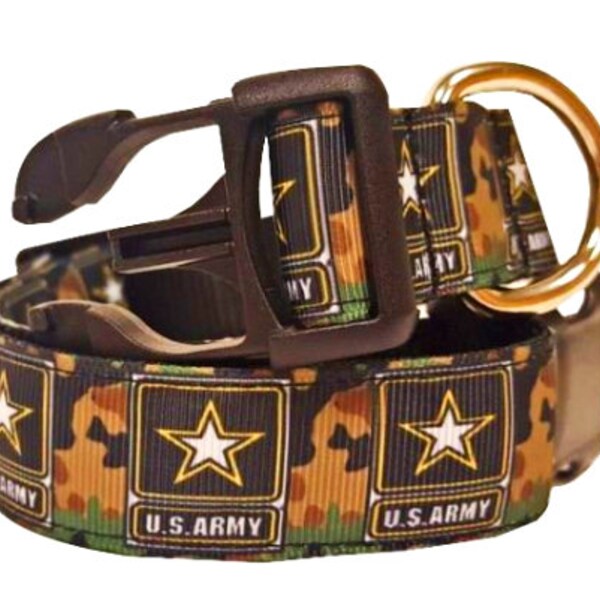 Army Dog Collars - Etsy